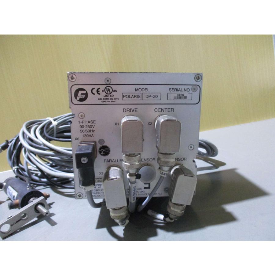 中古 FIFE MOTOR P/N 534736-002/WEB GUIDE CONTROL DP-20/SE-44 M266337 ...