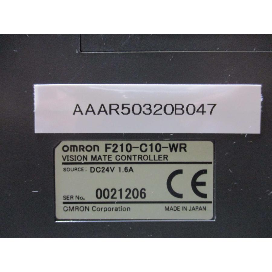 中古OMRON F210-C10-WR VISION MATE CONTROLLER 視覚センサ コントローラ(AAAR50320B047) : growdetrading Yahoo ...