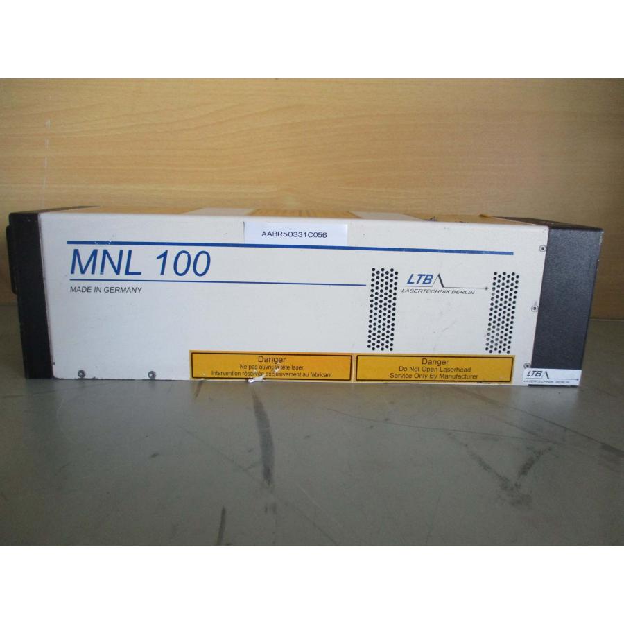 中古 LTB LASERTECHNIK BERLIN GmbH MNL 100 LaserTechnik Berlin MNL-100 106 PD 24V 2.4A ...