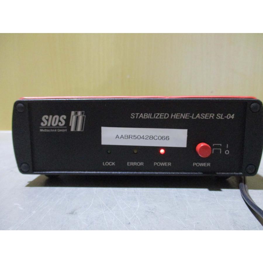 中古 SIOS MEBTECHNIK GMBH STABILIZED HENE-LASER SL-04 BRUK(AABR50428C066 ...