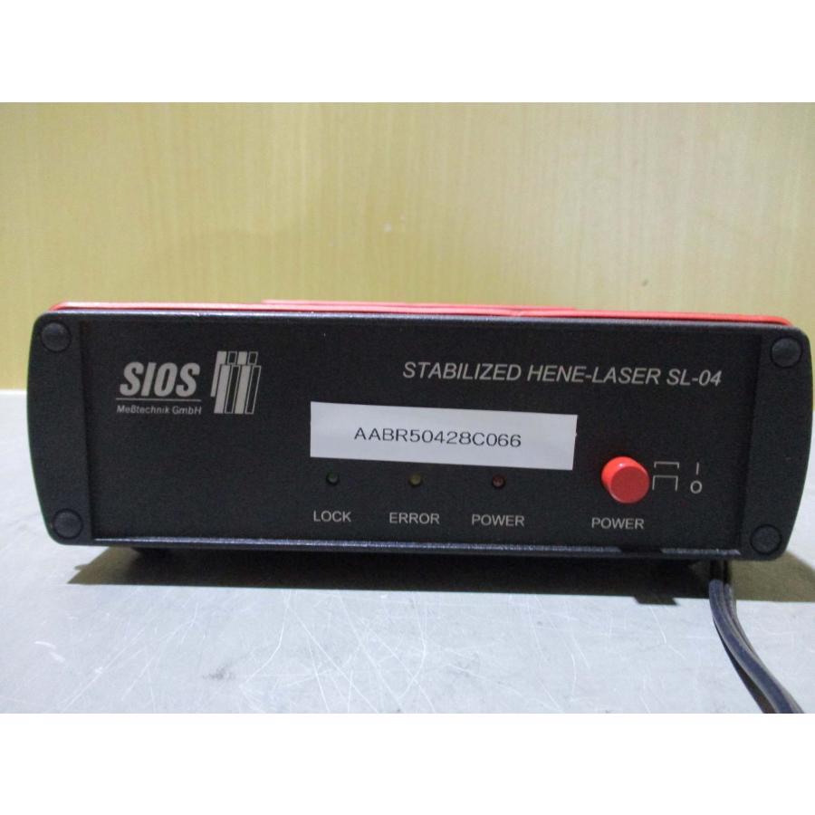 中古 SIOS MEBTECHNIK GMBH STABILIZED HENE-LASER SL-04 BRUK(AABR50428C066 ...