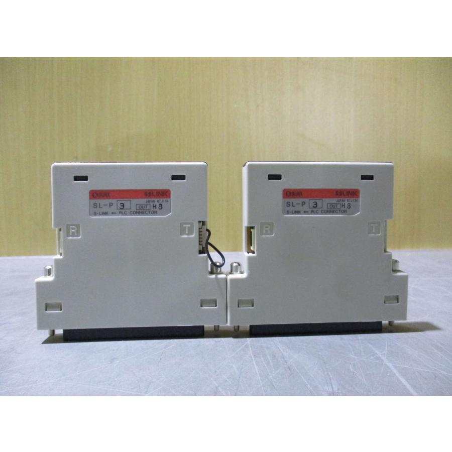 中古PANASONIC S-LINK PLC用入力コネクタ SUNX SL-P3 2個(AABR51106D042 ...