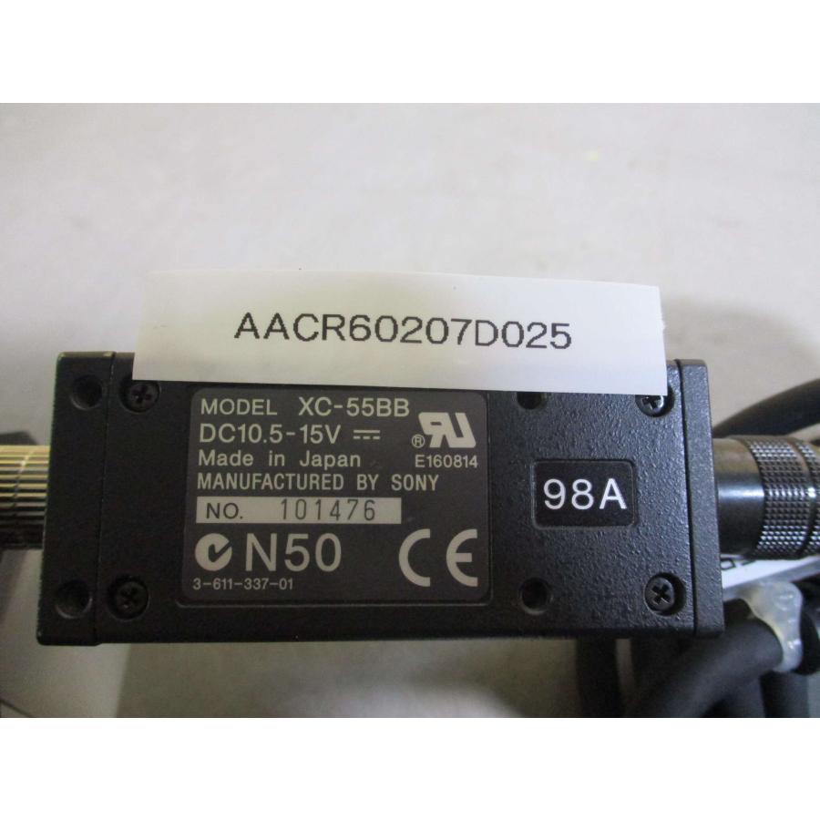 中古SONY PROGRESSIVE CAMERA MODULE XC-55BB CCDカメラ レンズ付き(AACR60207D025 ...