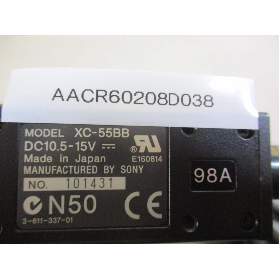 中古SONY PROGRESSIVE CAMERA MODULE XC-55BB CCDカメラ レンズ付き(AACR60208D038 ...