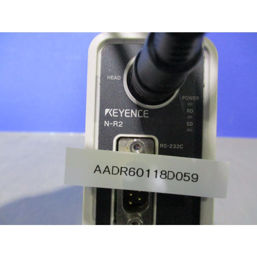 中古 Keyence N-R2 RS-232C Code Reader Interface Communication Unit 24VDC ...