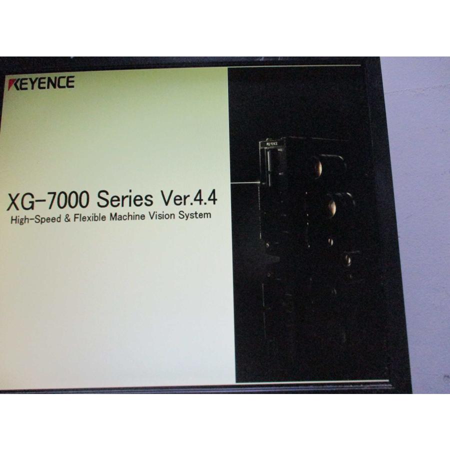 中古 KEYENCE XG-7000 Series Ver.4.4 XG-7500/CA-DC21E＜通電OK＞(AAER60914D017 ...