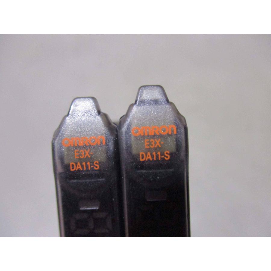 中古 OMRON PHOTO ELECTRIC SWITCH E3X-DA11-S 光電センサースイッチ 2個(AAGR50522B018 ...