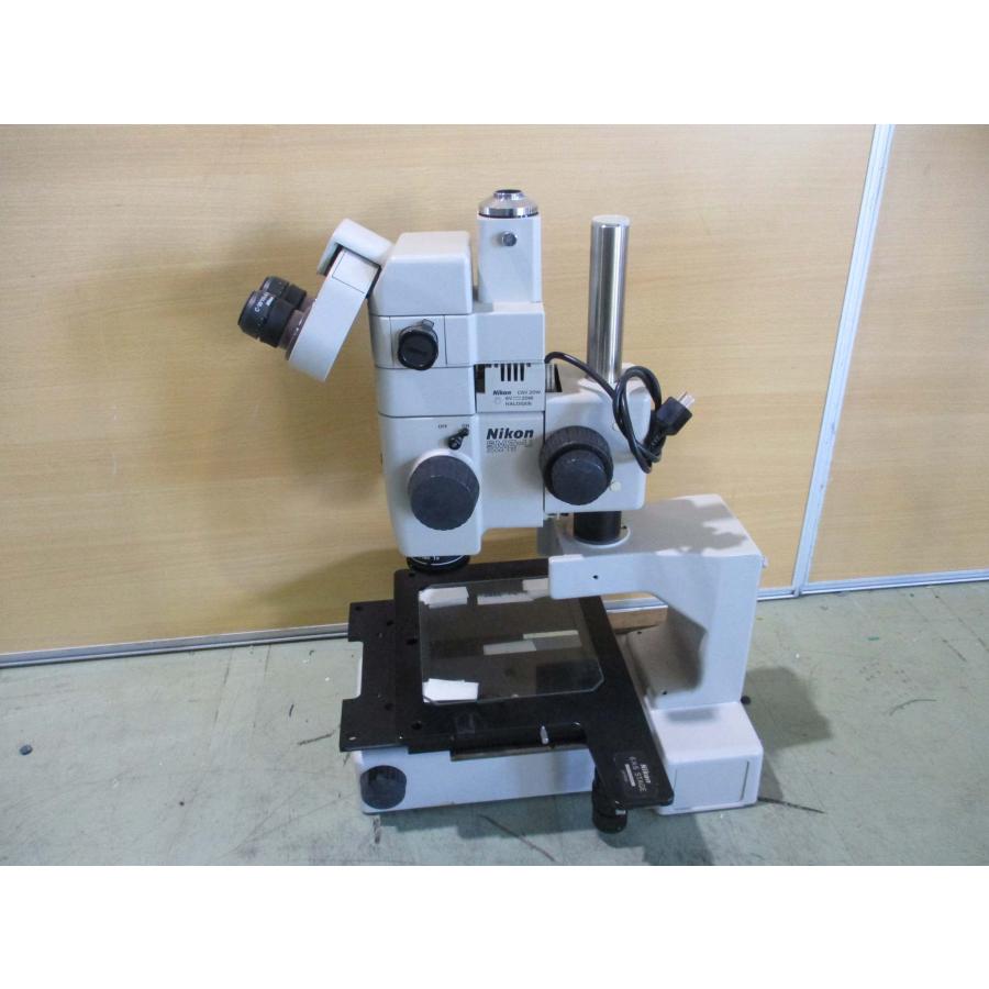 中古 Nikon Industrial Research Stereo Microscope 産業研究実体顕微鏡 SMZU-LSS+SMZ-U ...