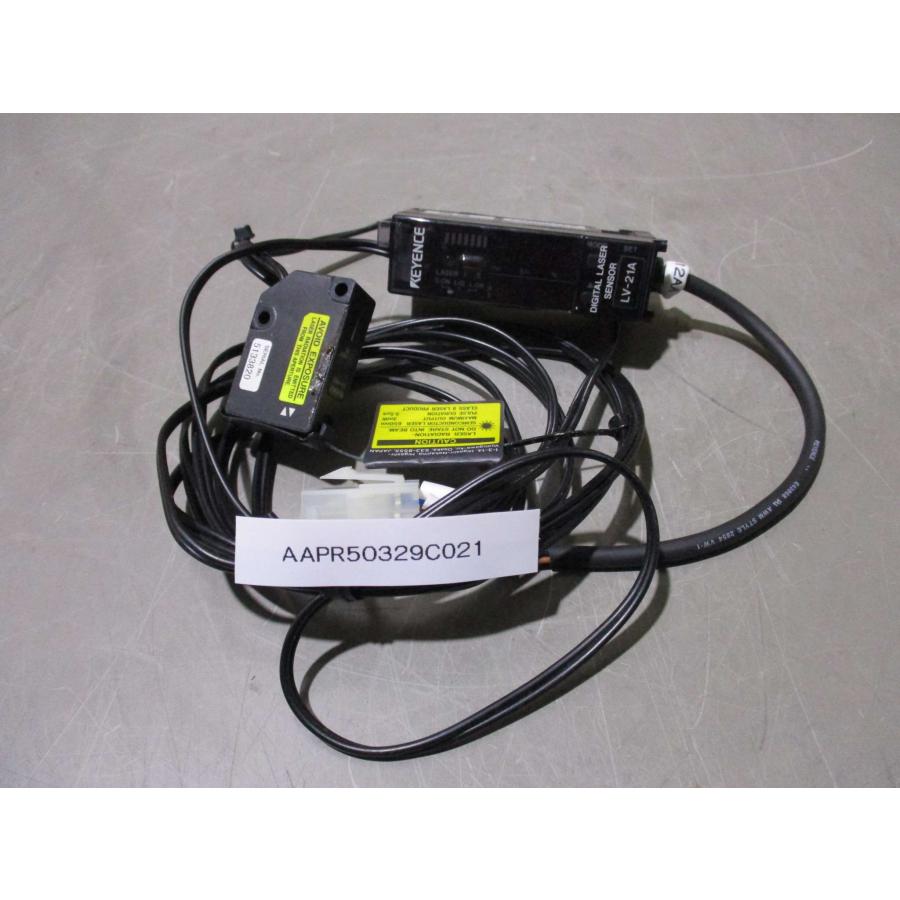 中古 KEYENCE LV-21A/LV-H62 デジタルレーザセンサ (AAPR50329C021) : growdetrading Yahoo!ショップ - 通販 - Yahoo!ショッピング