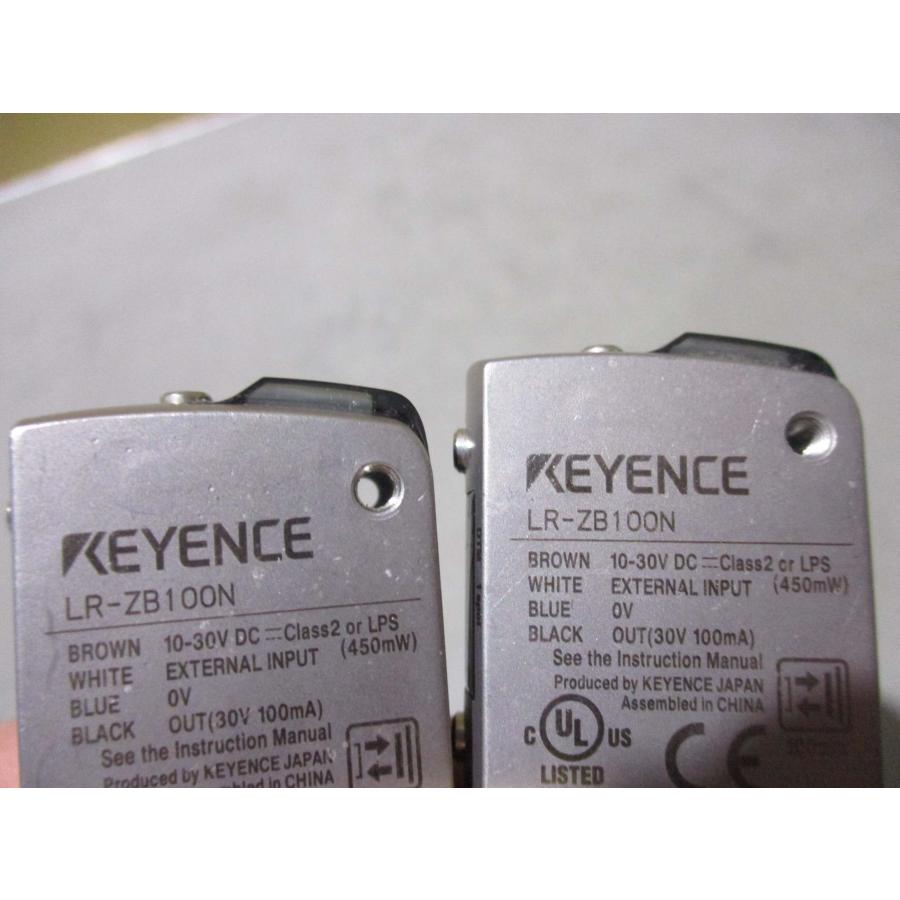 中古 KEYENCE LR-ZB100N アンプ内蔵型CMOSレーザセンサ 2個(AAPR50517C106) : growdetrading ...