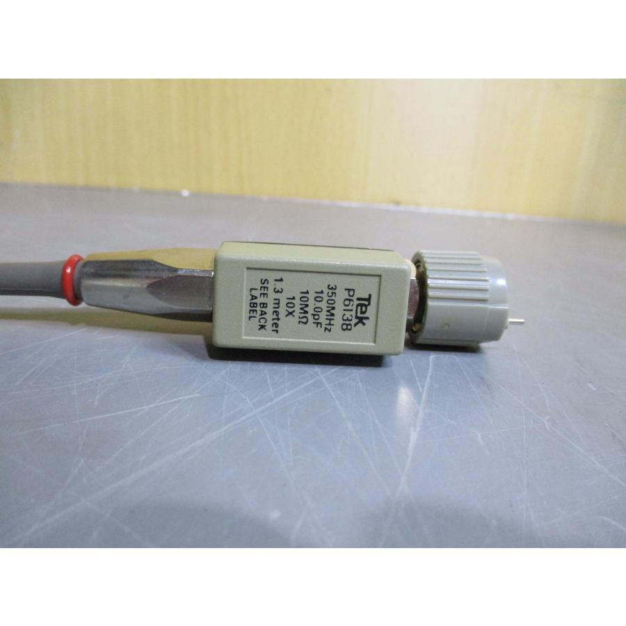 中古 TEK Tektronix P6138 PROBE 350MHz 1:10 プローブ オシロスコープ (AAPR51023C232 ...