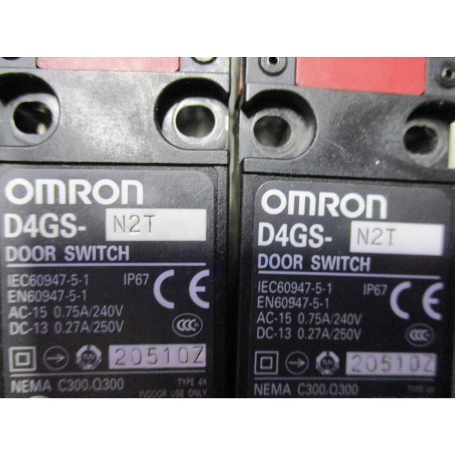 中古 OMRON D4GS-N2T DOOR SWITCH 2個 (AAPR51115C255) : growdetrading Yahoo!ショップ - 通販 - Yahoo!ショッピング