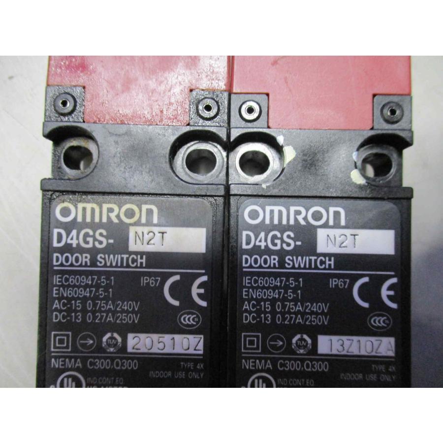 中古 OMRON D4GS-N2T DOOR SWITCH 2個 (AAPR51115C258) : growdetrading Yahoo!ショップ - 通販 - Yahoo!ショッピング