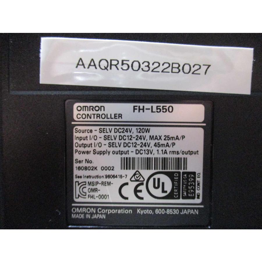 中古 OMRON CONTROLLER FH-L550 120W(AAQR50322B027) : growdetrading Yahoo!ショップ - 通販 - Yahoo!ショッピング