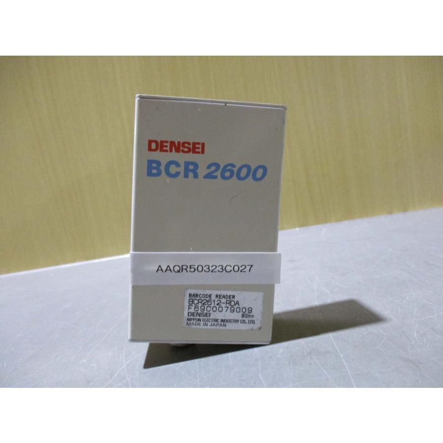 中古 DENSEI BARCODE READER BCR2600 BCR2612-RDA バーコードリーダー(AAQR50323C027 ...