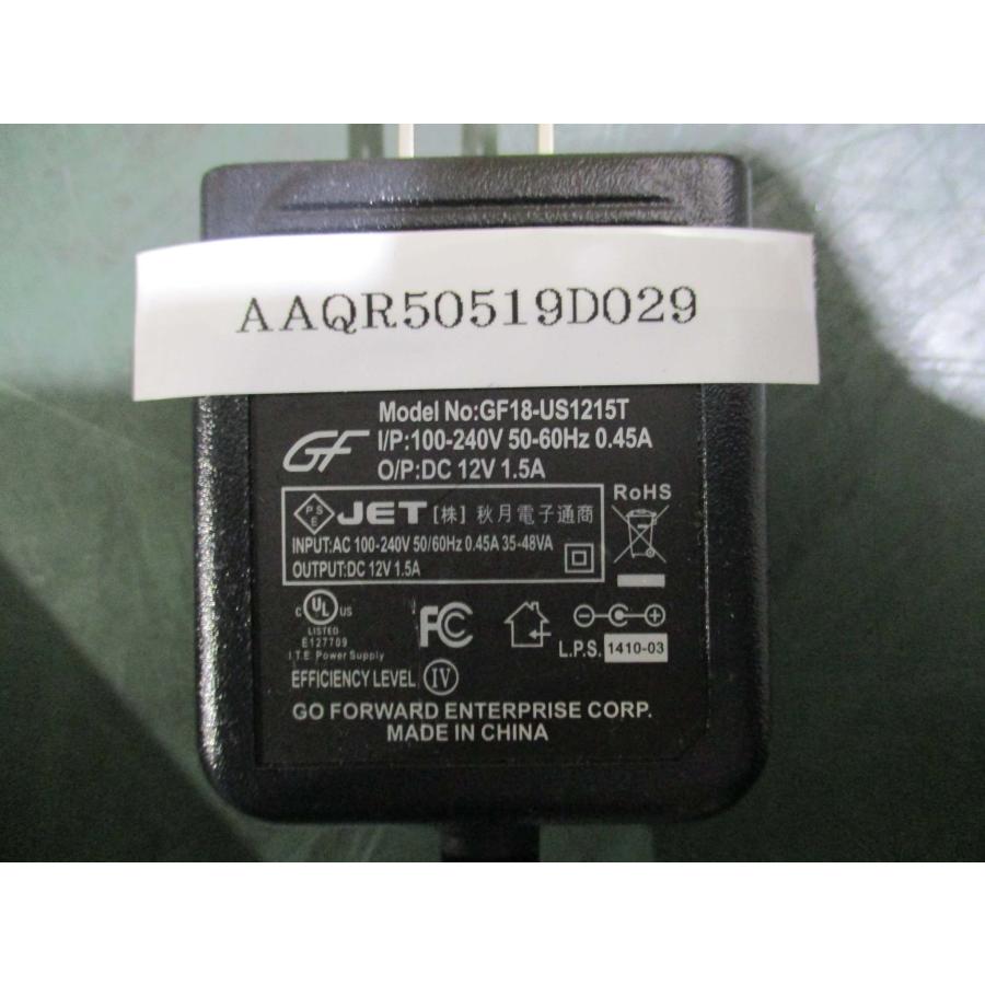 中古 JET Cアダプター GF18-US1215T DC12V 1.5A バー照明/ ライン照明(AAQR50519D029 ...