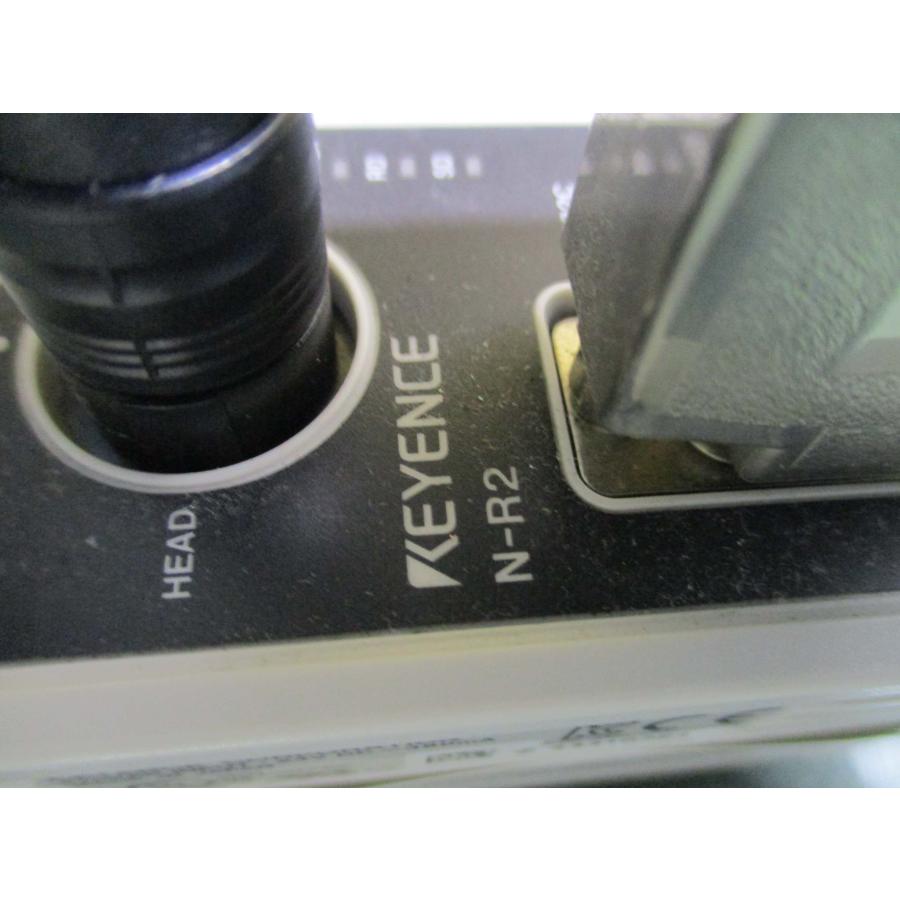 中古 Keyence N-R2 RS-232C Code Reader Interface Communication Unit 24VDC ...