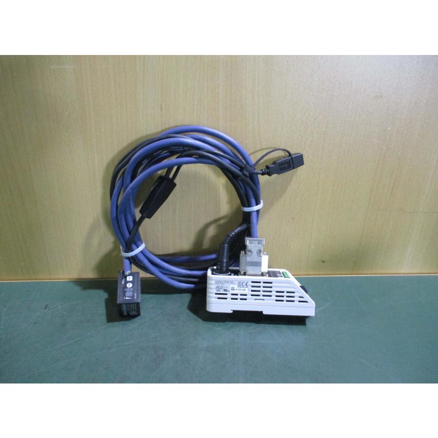 中古 Keyence N-R2 RS-232C Code Reader Interface Communication Unit 24VDC ...