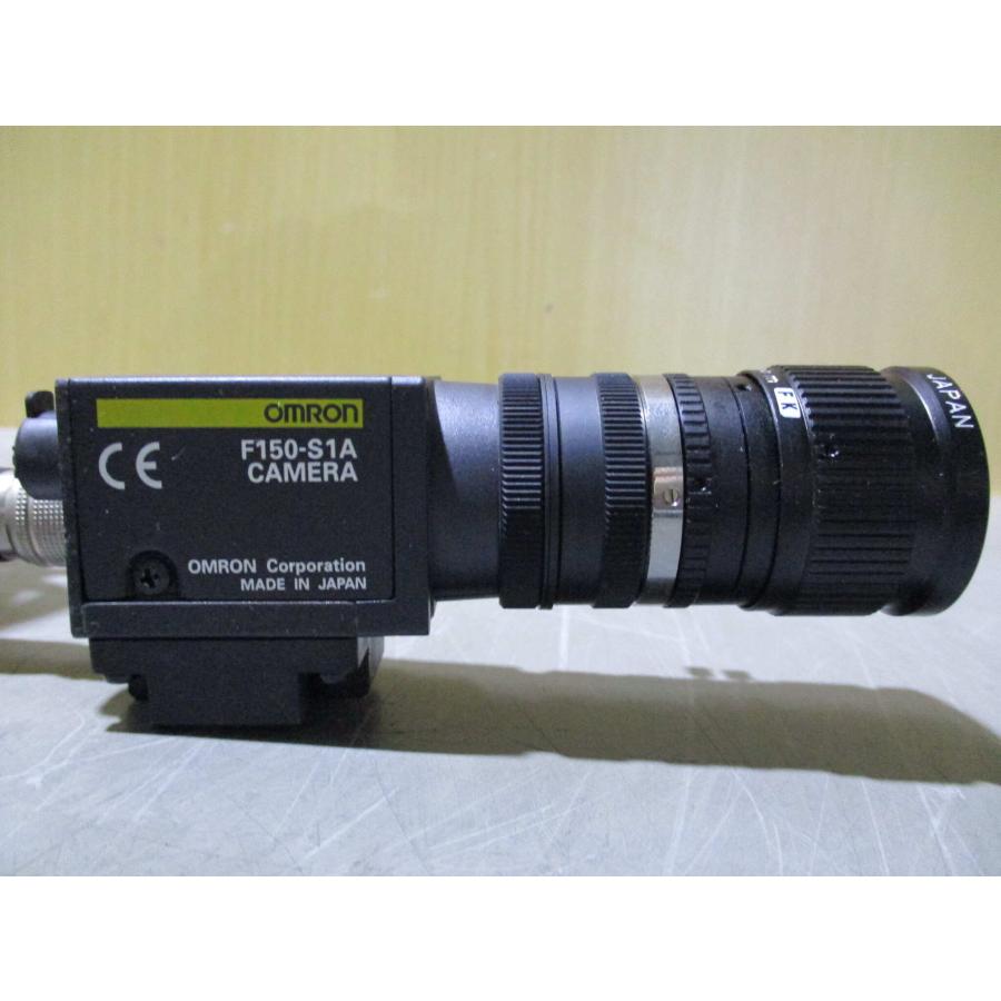 中古 OMRON VISION MATE CONTROLLER F160-C10V2/CAMERA F150-S1A/TV LENS 50mm ...