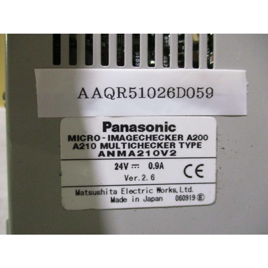 中古 PANASONIC MICRO-IMAGECHECKER A200 ANMA210V2/CAMERA SW UNIT ANPV3700 (AAQR51026D059 ...