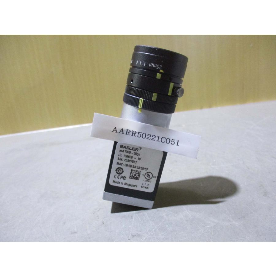 中古 Basler acA1300-30gc 130万画素GigEカメラ FA産業用/V15000954(AARR50221C051 ...
