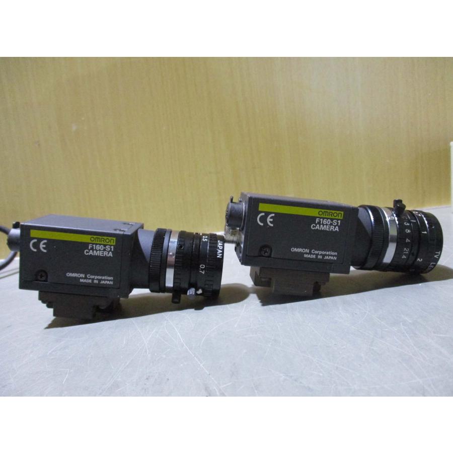 中古 OMRON F160-C10 VISION MATE CONTROLLER /F160-S1 Vision Kamera*2/F160 ...