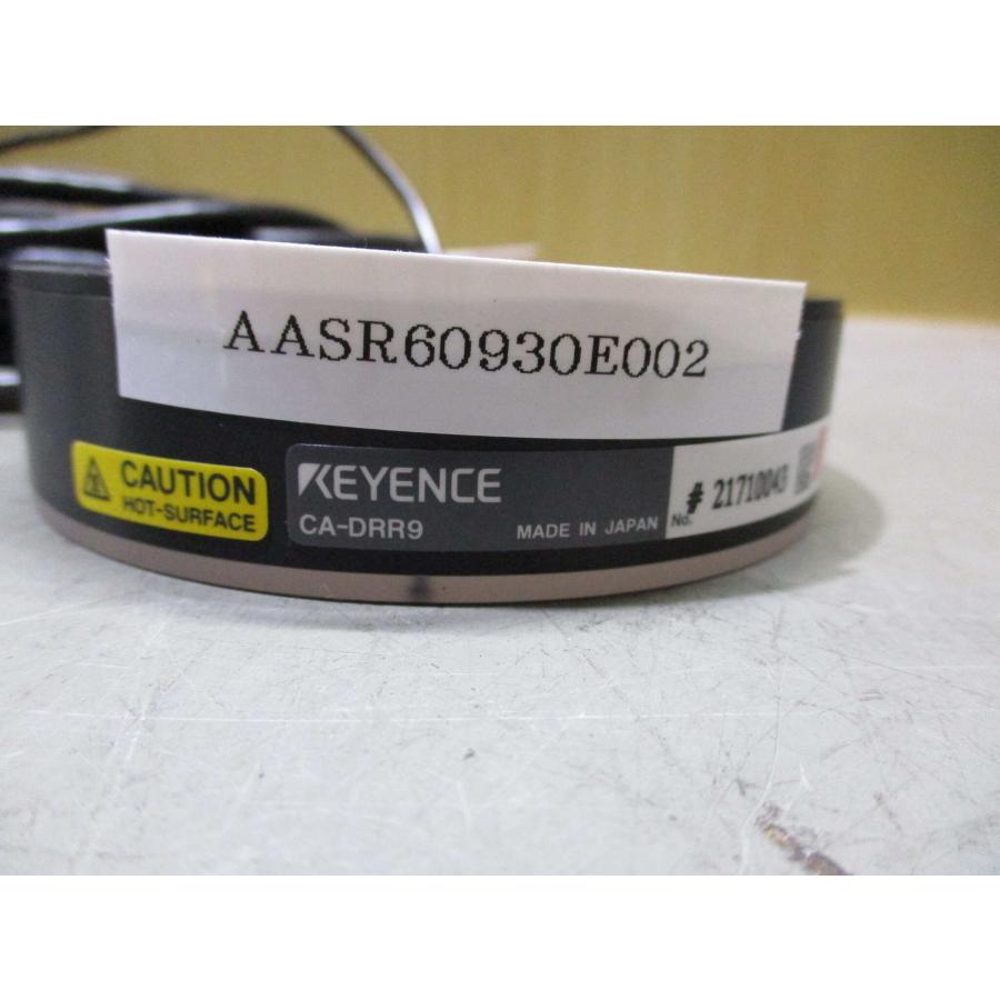 中古 keyence Industrial detection ring LED CA-DRR9/CA-D5 (AASR60930E002 ...