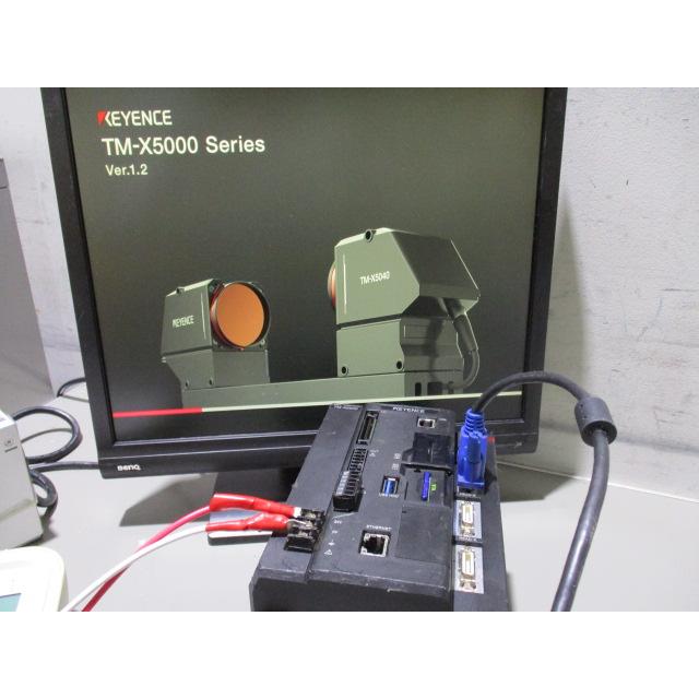 中古 KEYENCE インライン投影画像測定器 TM-X5000シリーズ コントローラ TM-X5000(AATR40903B081 ...