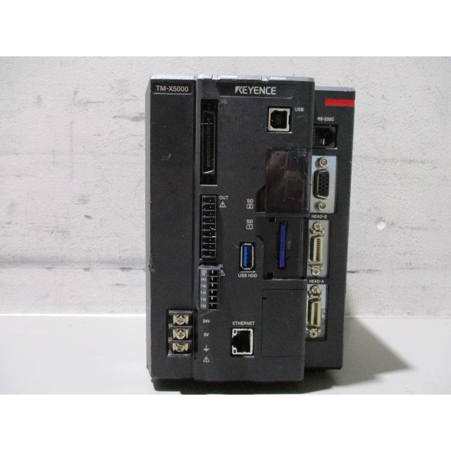 中古 KEYENCE インライン投影画像測定器 TM-X5000シリーズ コントローラ TM-X5000(AATR40903B081 ...