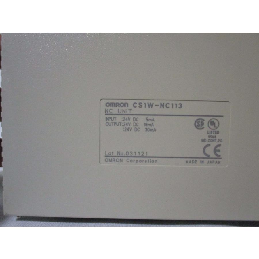 中古 OMRON PLC 位置制御装置 CS1W-NC113(BAAR40823C188) : growdetrading Yahoo ...