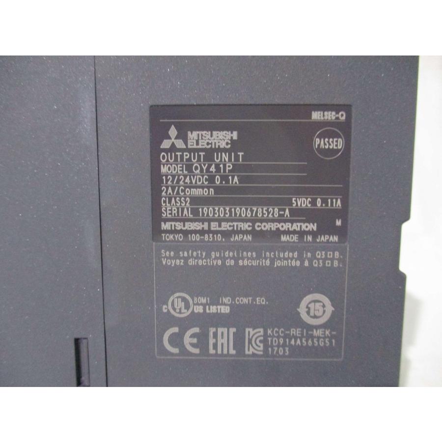中古 MITSUBISHI電機 シーケンサ MELSEC-Q QY41P トランジスタ出力ユニット (BAAR40823C230 ...