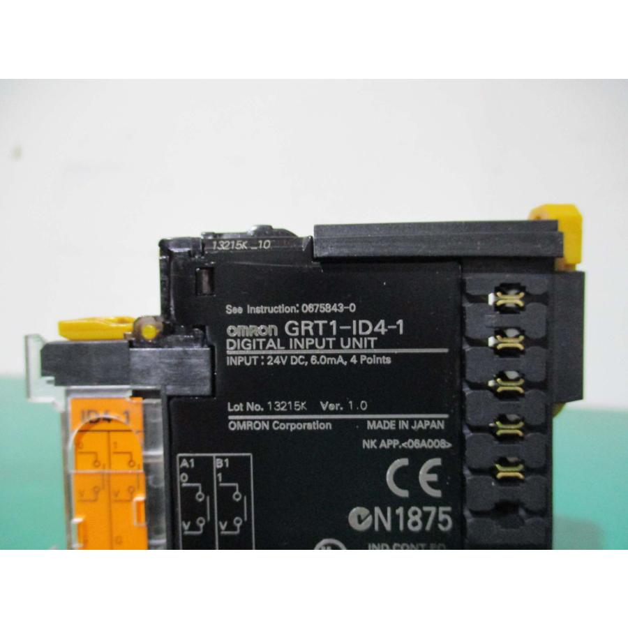 中古 OMRON DIGITAL INPUT UNIT GRT1-ID4-1 通信ユニット(BAAR41124A018) : baar41124a018 : growdetrading ...