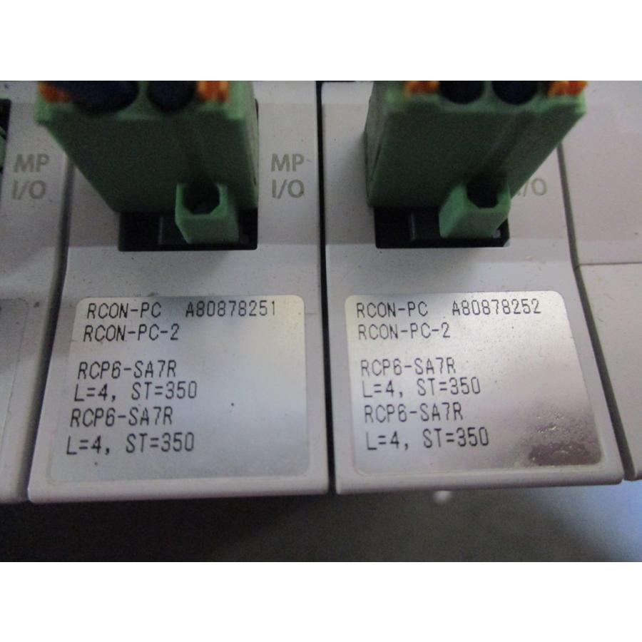 中古 IAI RCON-GW-EP+RCON-PC-2 コントローラ ドライバーユニット パルスモータ (BAAR61218A141 ...