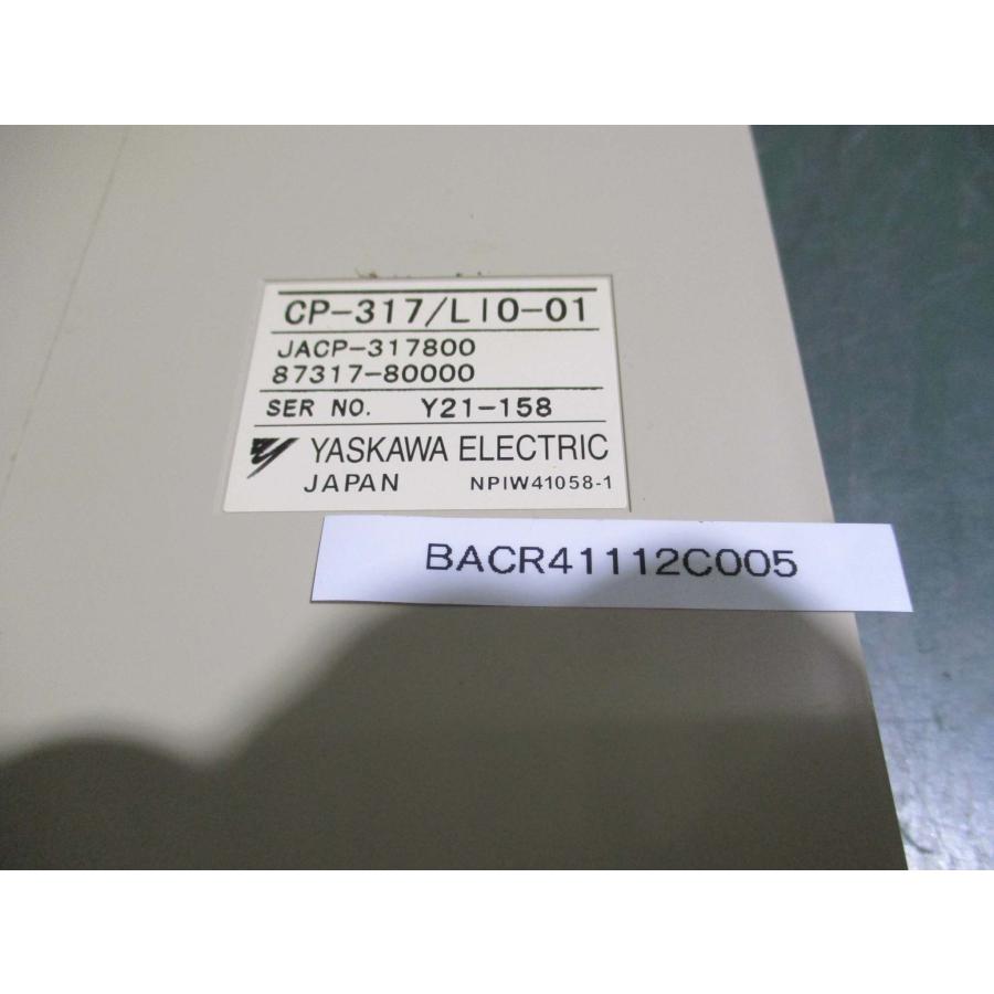 中古 YASKAWA CP-317/ LI0-01 コントロールパック(BACR41112C005) : growdetrading Yahoo!ショップ - 通販 - Yahoo!ショッピング