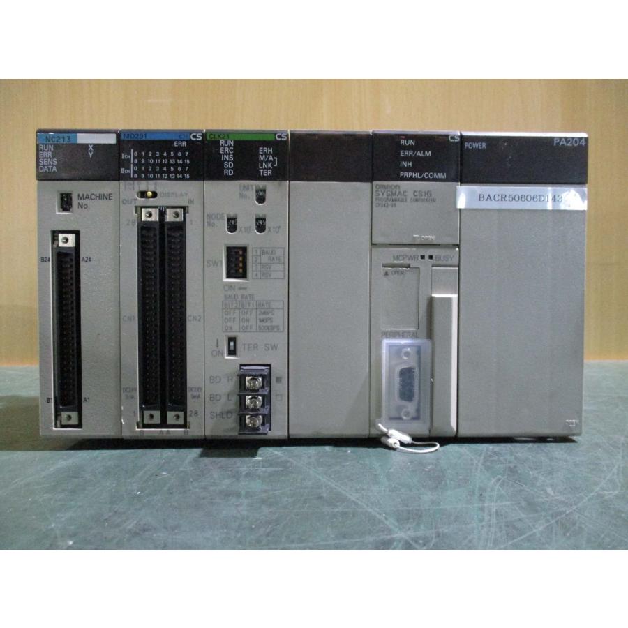 中古 OMRON PA204/SYSMAC CS1G/CLK21/MD291/NC213/CS1W-BC033(BACR50606D143 ...