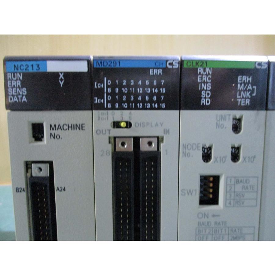 中古 OMRON PA204/SYSMAC CS1G/CLK21/MD291/NC213/CS1W-BC033(BACR50606D143 ...