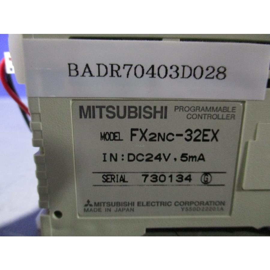 中古 MITSUBISHI FX2NC-96MT シーケンサ/FX2NC-32EX 入力増設ブロック (BADR70403D028) : growdetrading Yahoo!ショップ ...