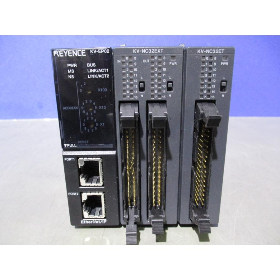 中古 KEYENCE KV-EP02 KV-NC32EXT KV-NC32ET(BAER70130B015) : growdetrading ...