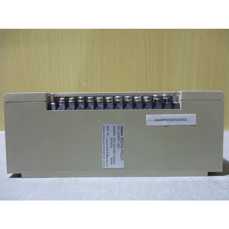 中古 OMRON CPU POWER UNIT 3G2A5-PS221(BAHR50321C013) : growdetrading Yahoo!ショップ - 通販 - Yahoo!ショッピング