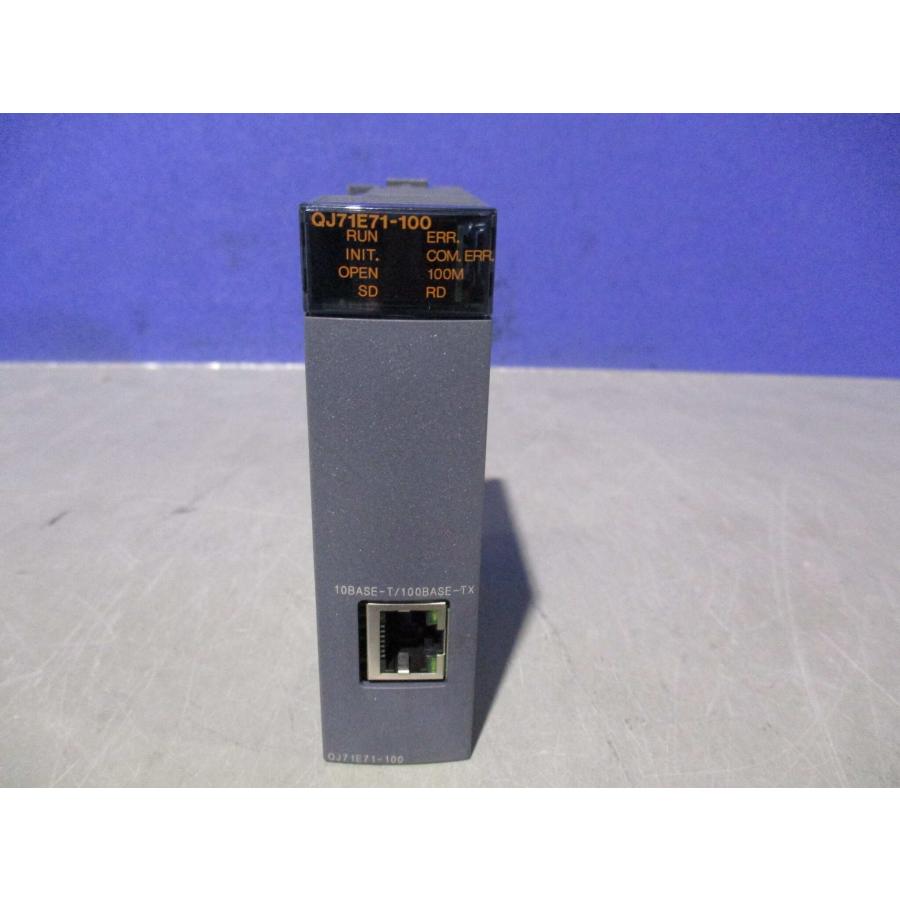中古 MITSUBISHI ETHERNET I/F UNIT QJ71E71-100 イーサネット ユニット(BAHR61002D039) : growdetrading Yahoo ...
