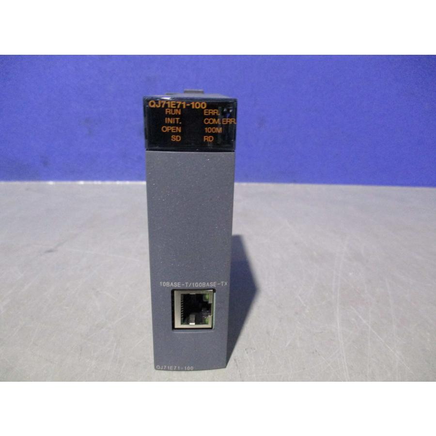 中古 MITSUBISHI ETHERNET I/F UNIT QJ71E71-100 イーサネット ユニット(BAHR61002D046) : growdetrading Yahoo ...