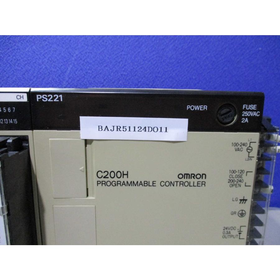 中古 OMRON PS221 C200H PROGRAMMABLE CONTROLLER / OD212*5/ ID212*3 (BAJR51124D011) : growdetrading ...