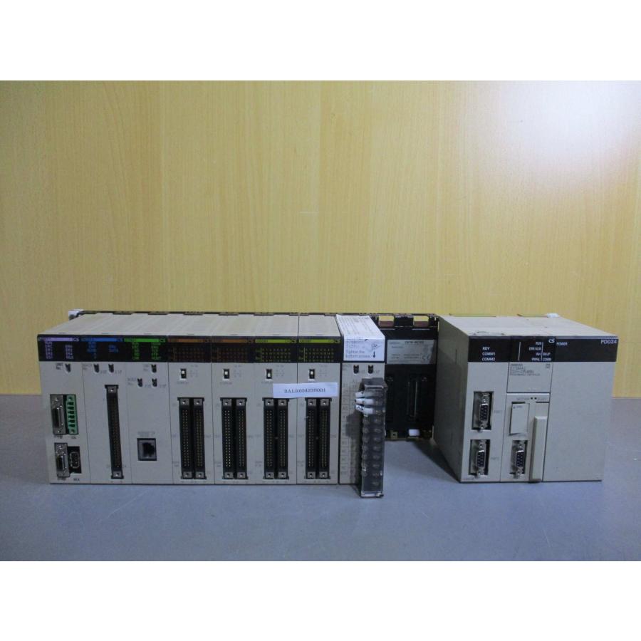 中古 OMRON BASE UNIT CS1W-BC103/MCH71/NC213/ETN21/ID261 CH*2/OD261 CH*2 ...