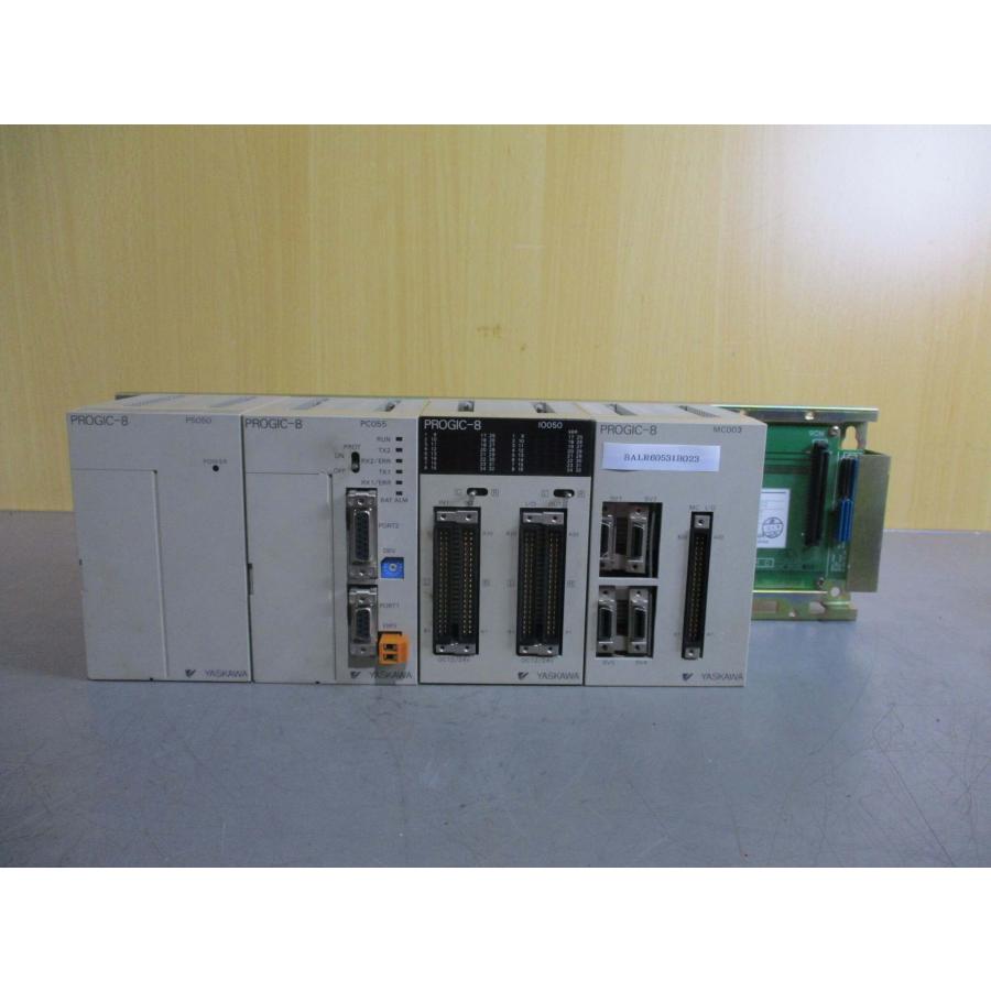中古 YASKAWA PROGIC-8 MC003/IO050/PC055/PS050 コントローラ(BALR60531B023 ...