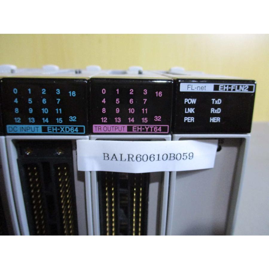 中古HITACHI CPU PROGRAMMABLE CONTROLLER EHV-CPU16/EH-YT32/EH-XD64*2/EH-YT64/EH-FLN2(BALR60610B059 ...
