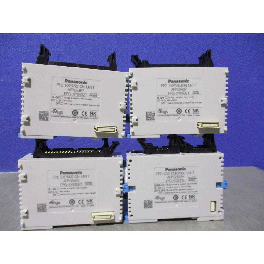 中古 PANASONIC AFP04121 FP0-A04V/AFP0401 FP0-A80 2個/AFPG3467 FPG-XY64D2T ...