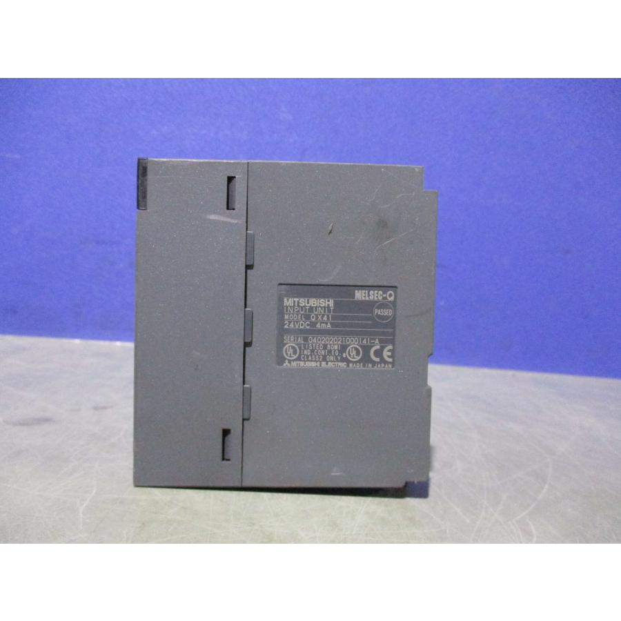 中古 MITSUBISHI MELSE-Q INPUT UNIT QX41 入力ユニット 24VDC 4mA(BALR60620C029 ...
