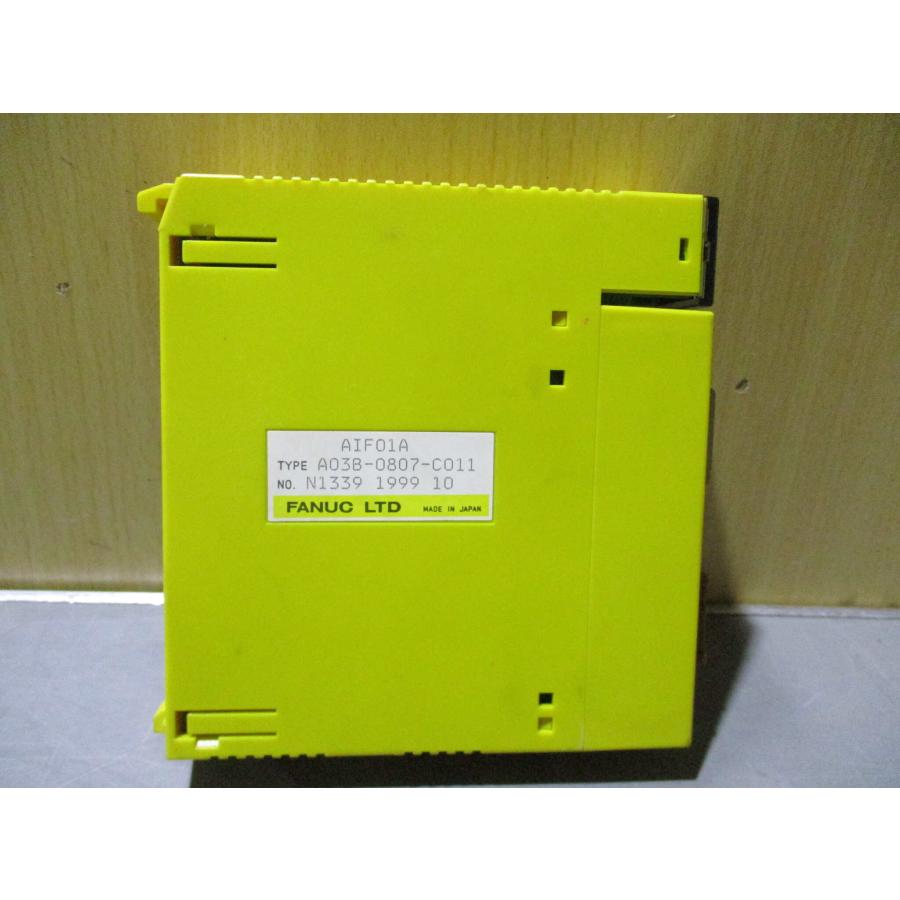 中古 FANUC AIF01A A03B-0807-C011 入力モジュール 2個(BALR60709C080 ...