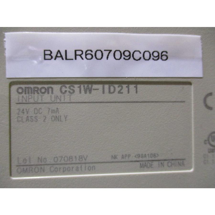 中古 OMRON 入出力ユニットCS1W-ID211 2個(BALR60709C096) : growdetrading Yahoo!ショップ ...
