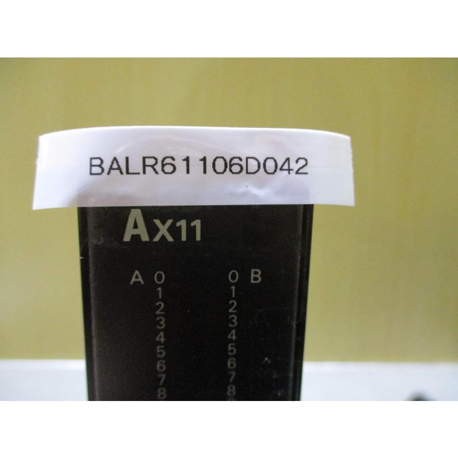 中古 MITSUBISHI MELSEC AX11 シーケンサAC入力ユニット 2個 (BALR61106D042) : growdetrading Yahoo!ショップ - 通販 ...